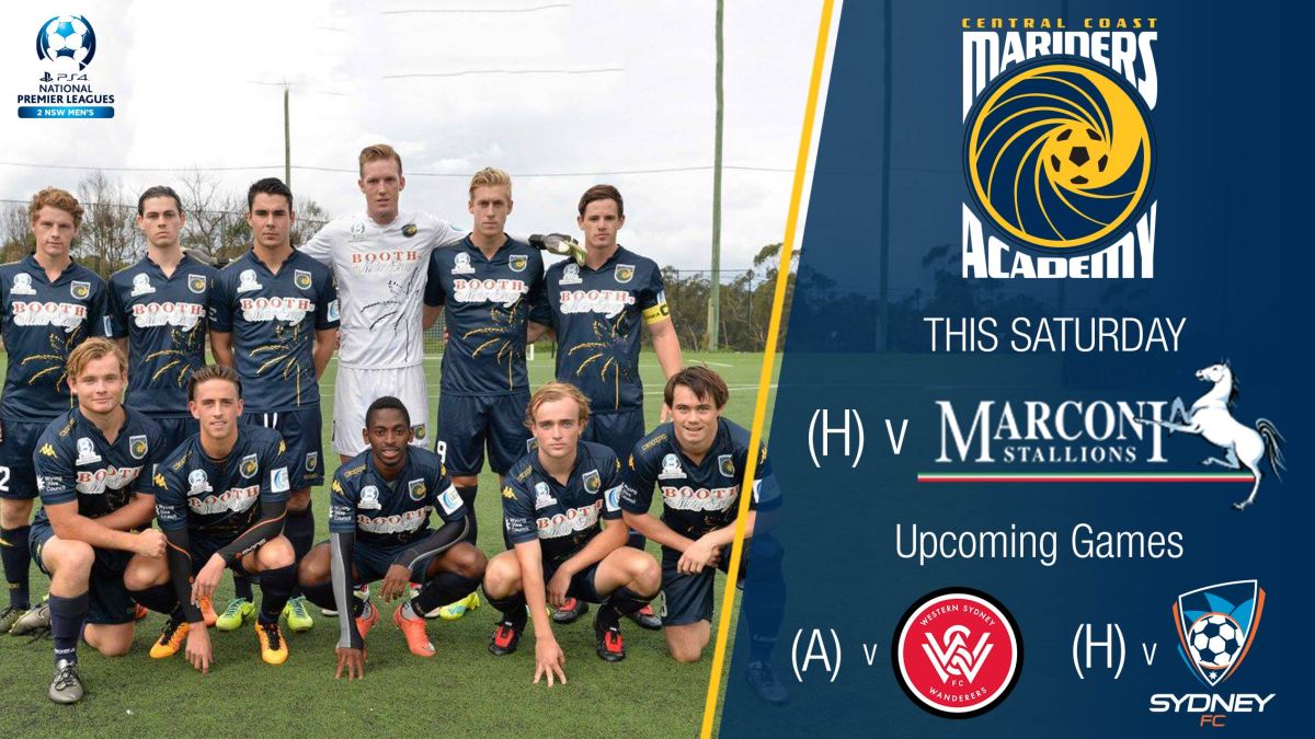 Mariners Academy relish three tough tests - Central Coast Mariners