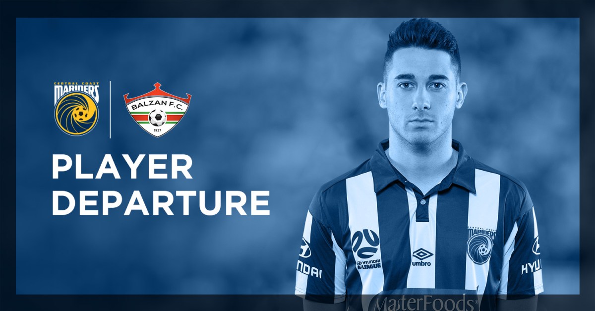 Harry Ascroft Completes Overseas Transfer - Central Coast Mariners