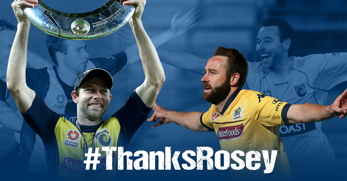 Club Legend, Josh Rose announces retirement - Central Coast Mariners