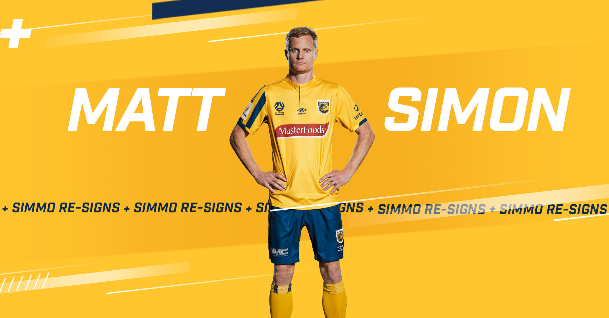 Matt Simon re-signs on the Coast for 20/21 - Central Coast Mariners