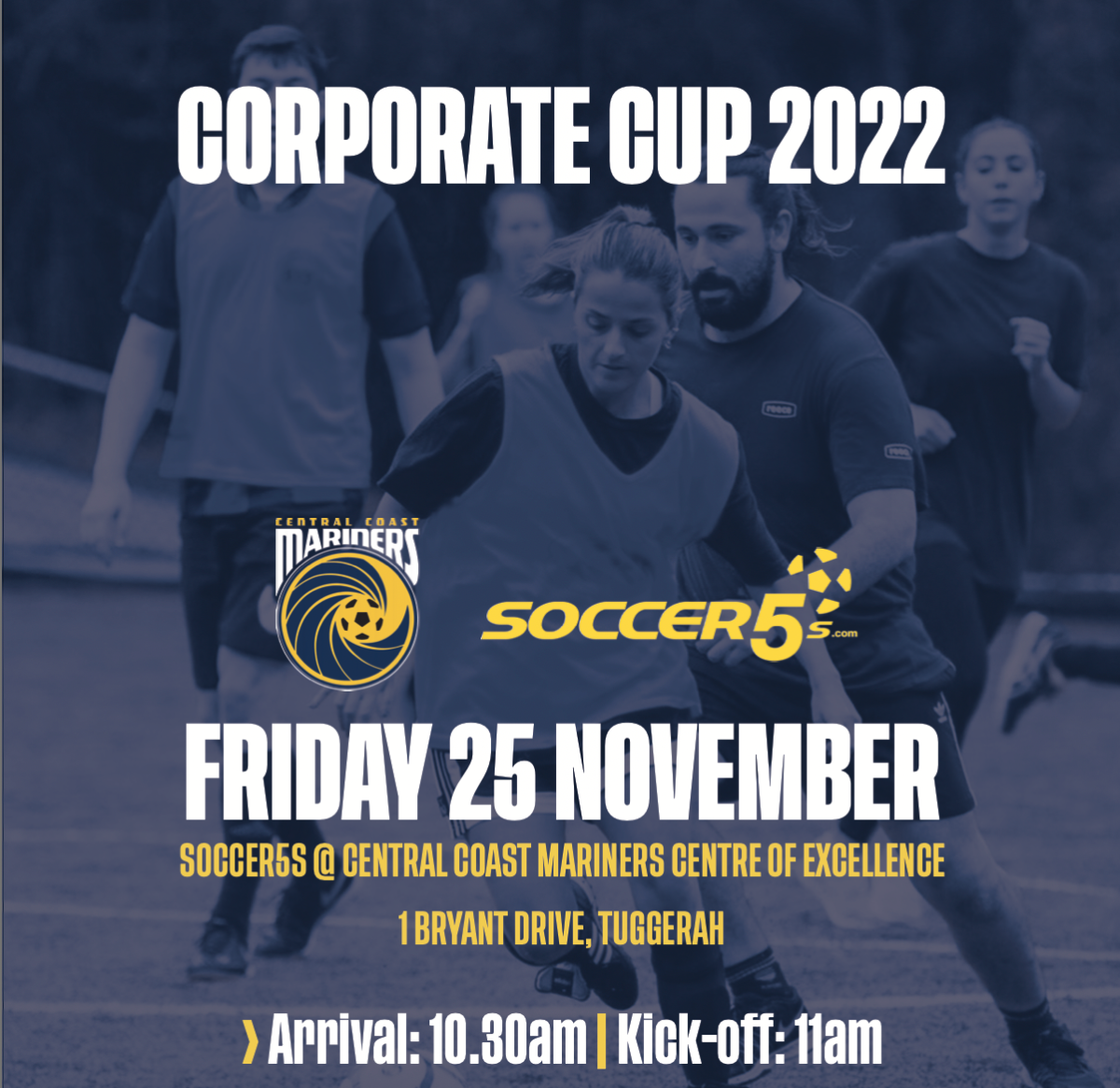 The Central Coast Mariners Corporate Cup is back! - Central Coast Mariners