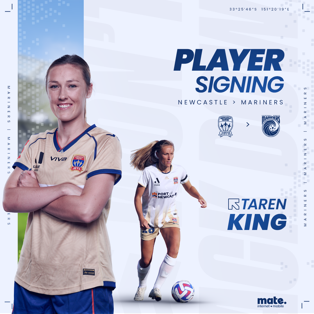 Former Jet Taren King signs with Central Coast Mariners - Central Coast ...