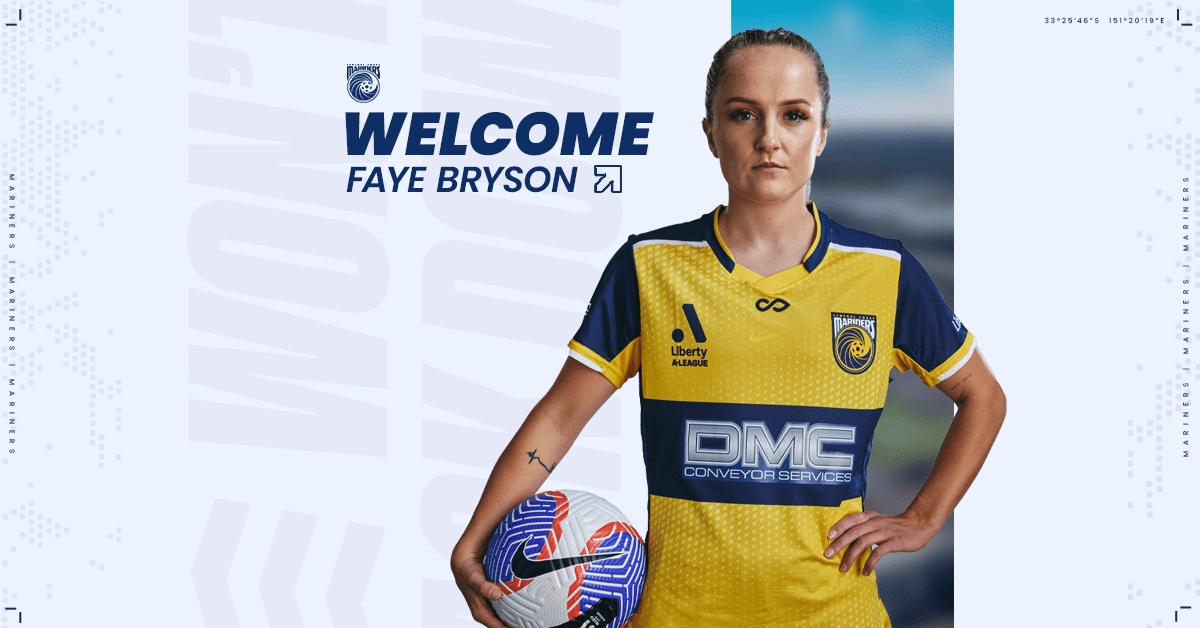 Mariners sign former WSL defender Faye Bryson - Central Coast Mariners
