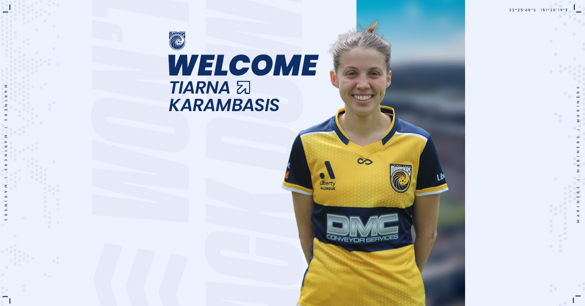 Mariners sign young midfielder Tiarna Karambasis - Central Coast Mariners