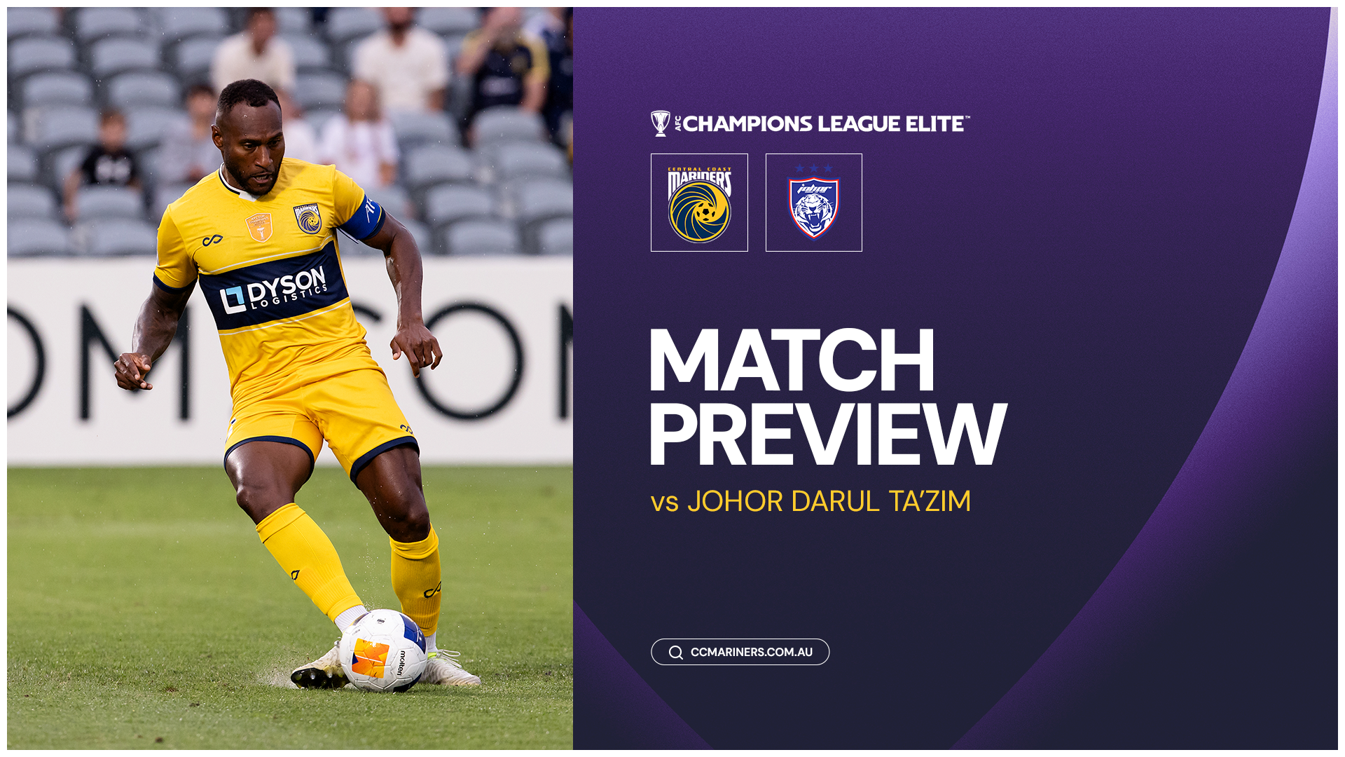 Mariners take on Malaysian powerhouse in final ACLE home match