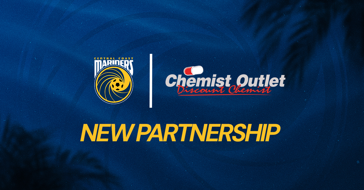 Mariners announce new partnership with Chemist Outlet - Central Coast ...