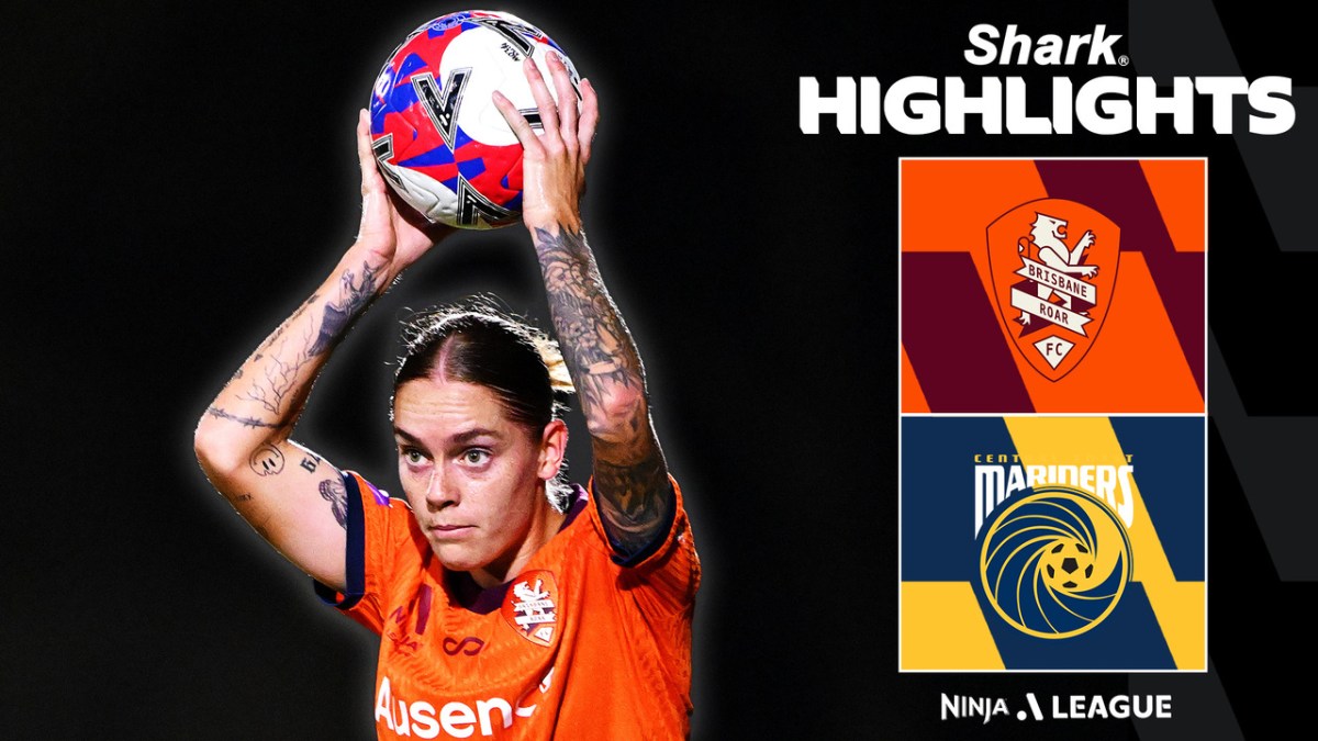 Brisbane Roar v Central Coast Mariners – Shark Highlights | Ninja A ...